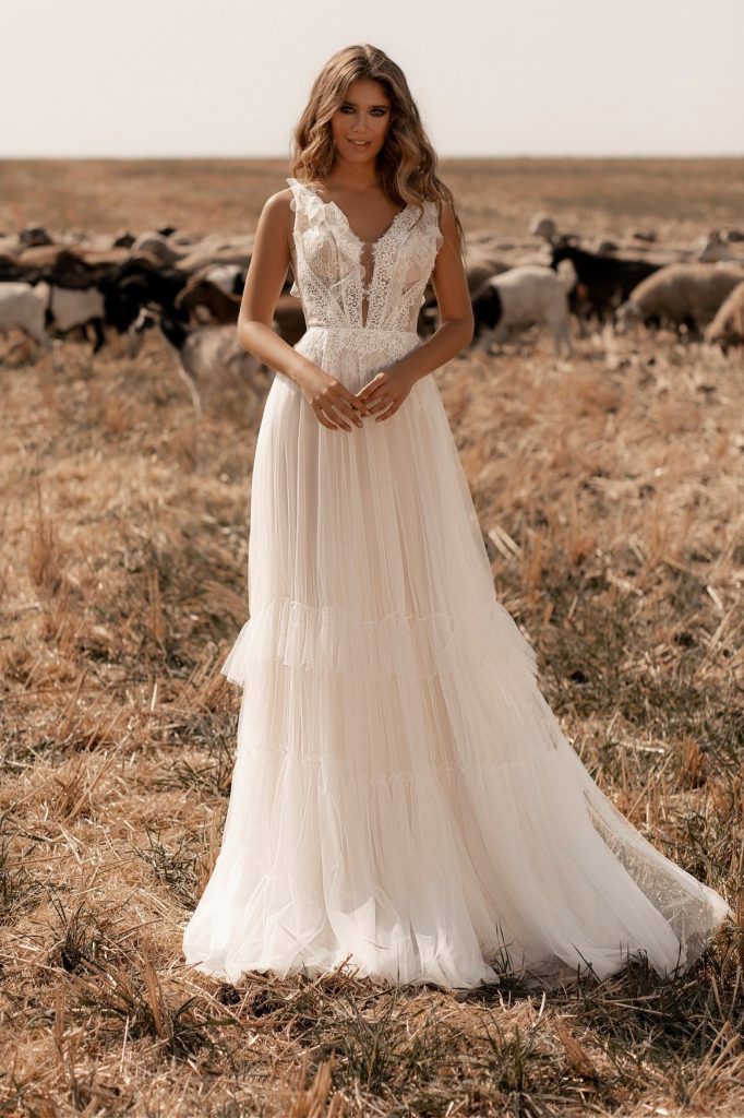 Brautkleider Boho Vintage